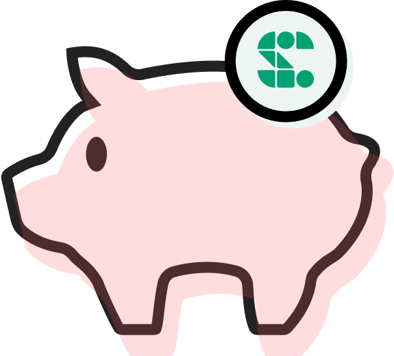 ポイントを貯めると