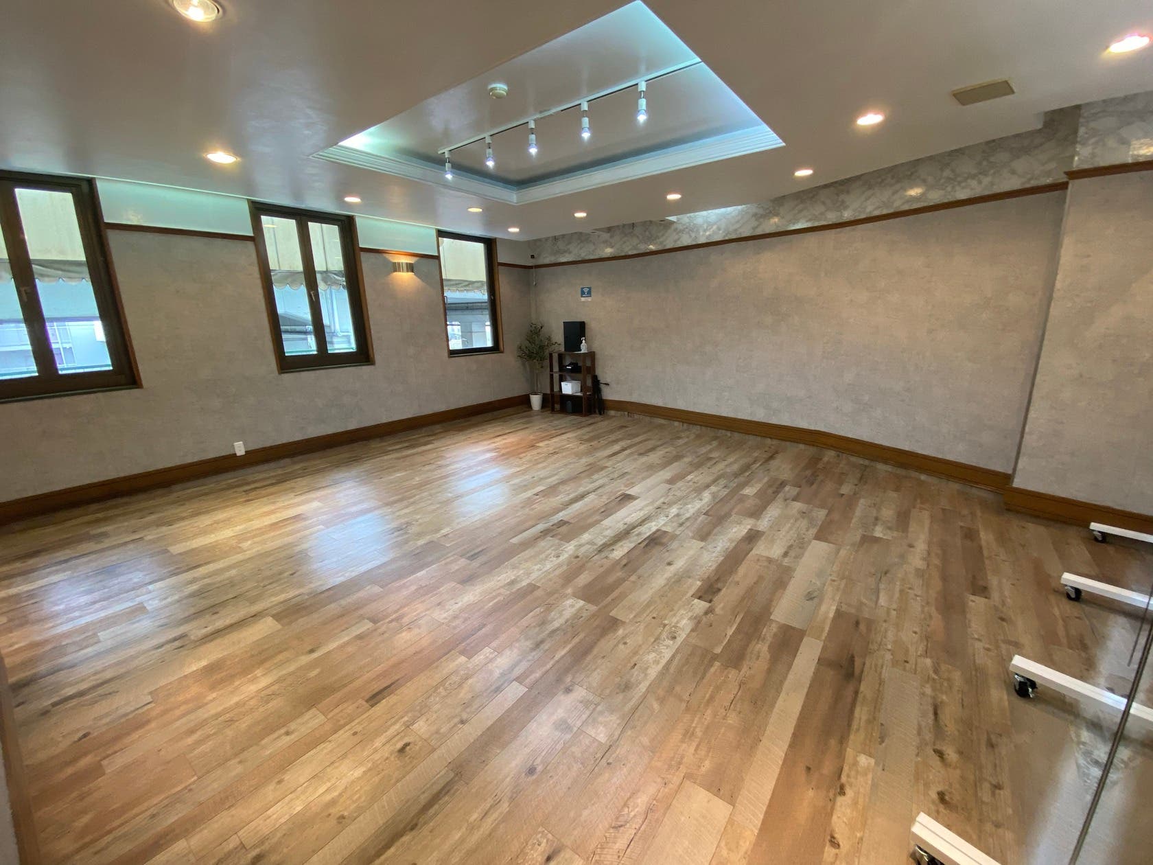 駅から徒歩1分の駅チカスタジオ！【ダンス練習】【ヨガ、ピラティス教室】【動画撮影】多用途でご利用いただけます。イーチプラスの写真2