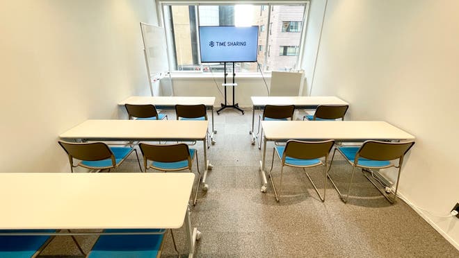 4C【六本木駅1分】10名着席の貸し会議室!備品全て無料◎の写真13