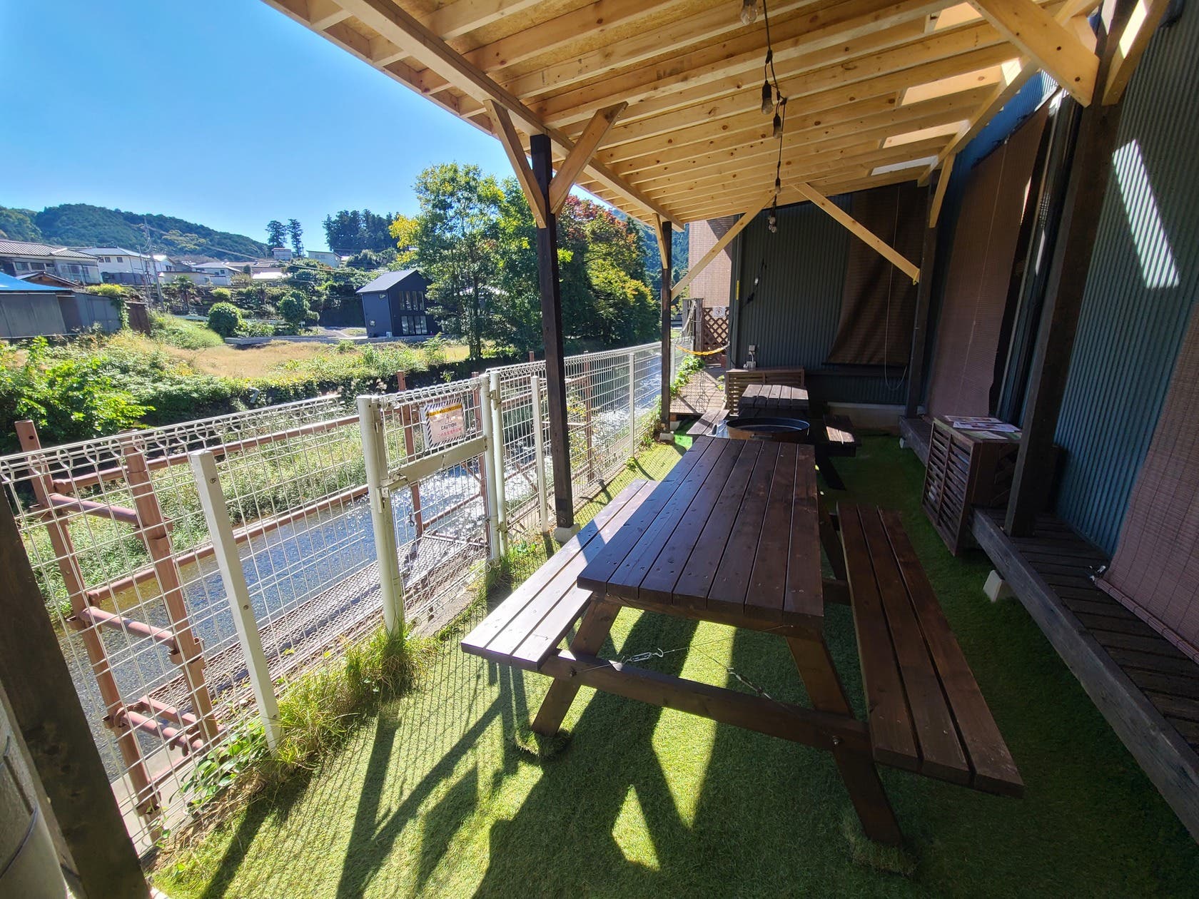 屋根付きで安心BBQ可★最新DAMカラオケ★川遊びOK★ファミリー・グループに最適！カラオケ・BBQはオプションの写真19