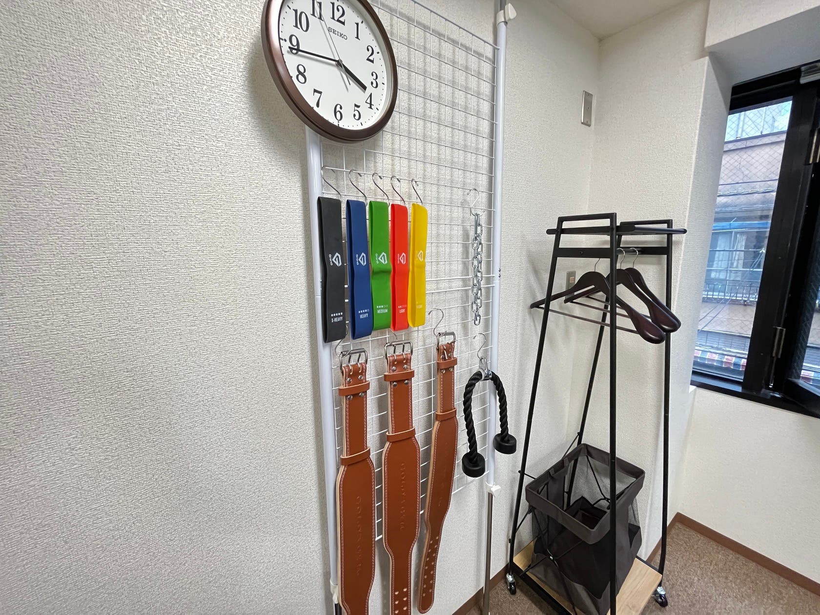 【人形町駅3分】パーソナル向けの器具完備！綺麗で広々と使える個室ジム 【スペース①】パワーラックの部屋の写真8