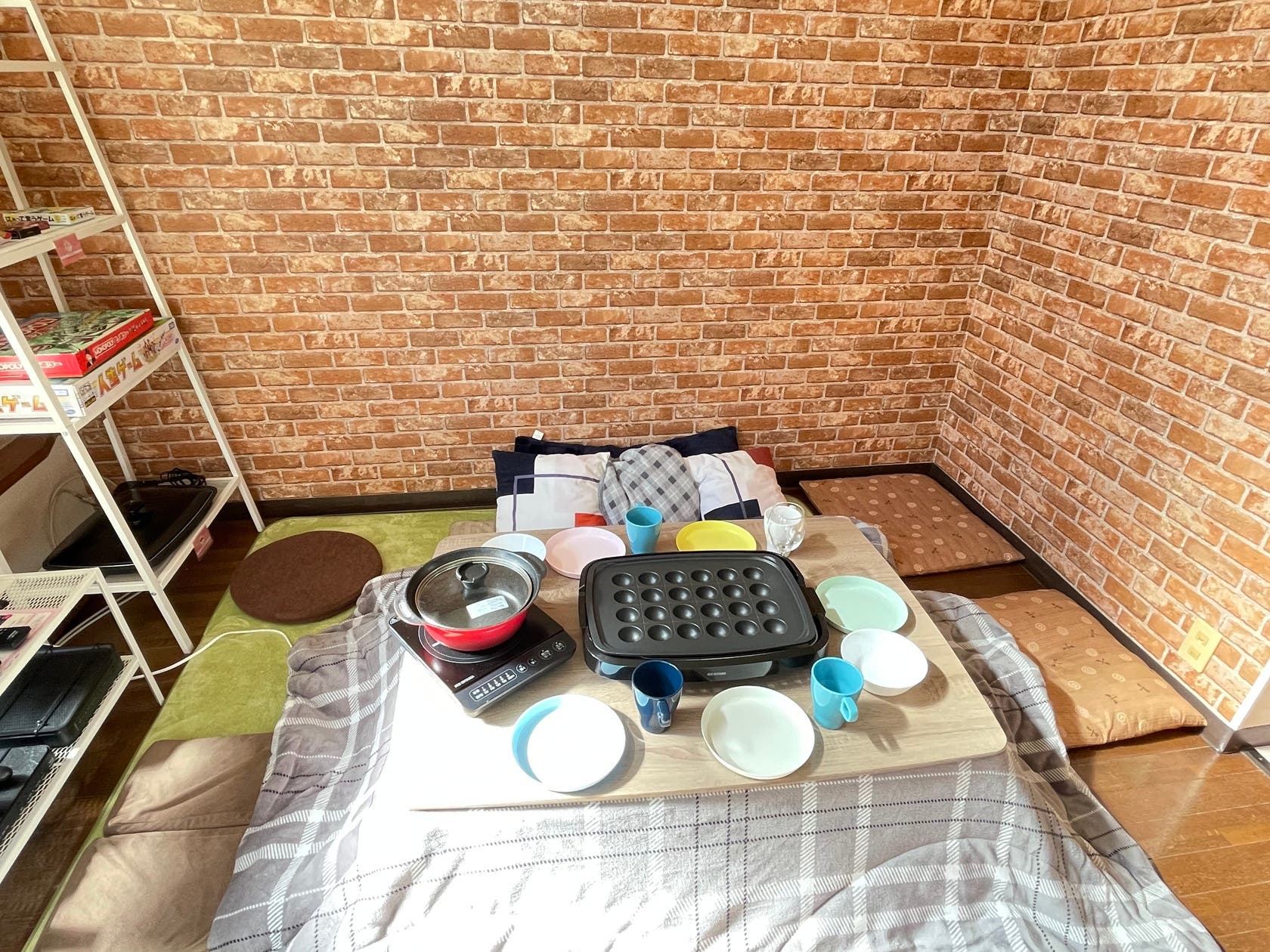 【U-SPACE立川1】こたつ♨️Switch🎮 Netflix視聴可🎬焼肉🍖鍋パ🫕たこパ🐙ゴロゴロ💤 鑑賞会🎥の写真6