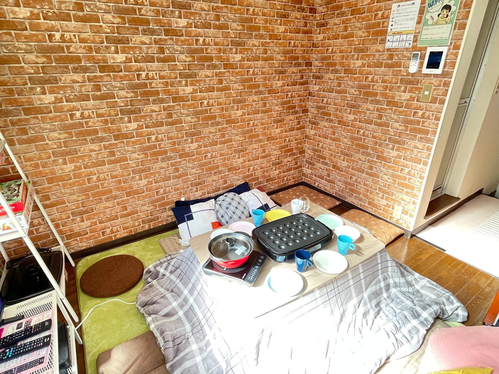 【U-SPACE立川1】こたつ♨️Switch🎮 Netflix視聴可🎬焼肉🍖鍋パ🫕たこパ🐙ゴロゴロ💤 鑑賞会🎥の写真5