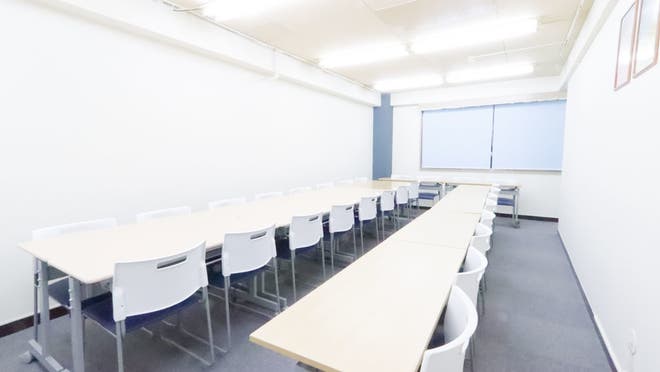 【上野駅浅草口徒歩57秒!28名】プロジェクタ―・ホワイトボード・WiFi無料!土足可!換気可!ふれあい貸し会議室 上野No60の写真8