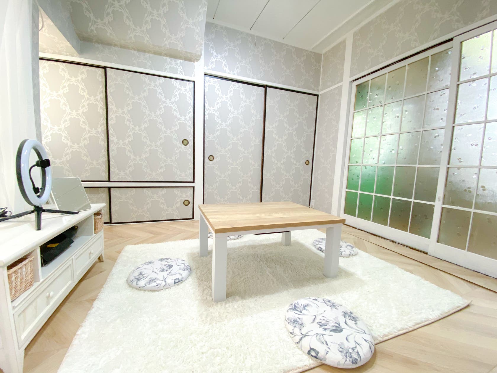 最大30人🆗3部屋まるごと👏北千住✨ 100㌅スクリーン推し活・LIVE鑑賞🎥お問合せ割❤️おうちデート/ヨガ会・サロン/光回線の写真9