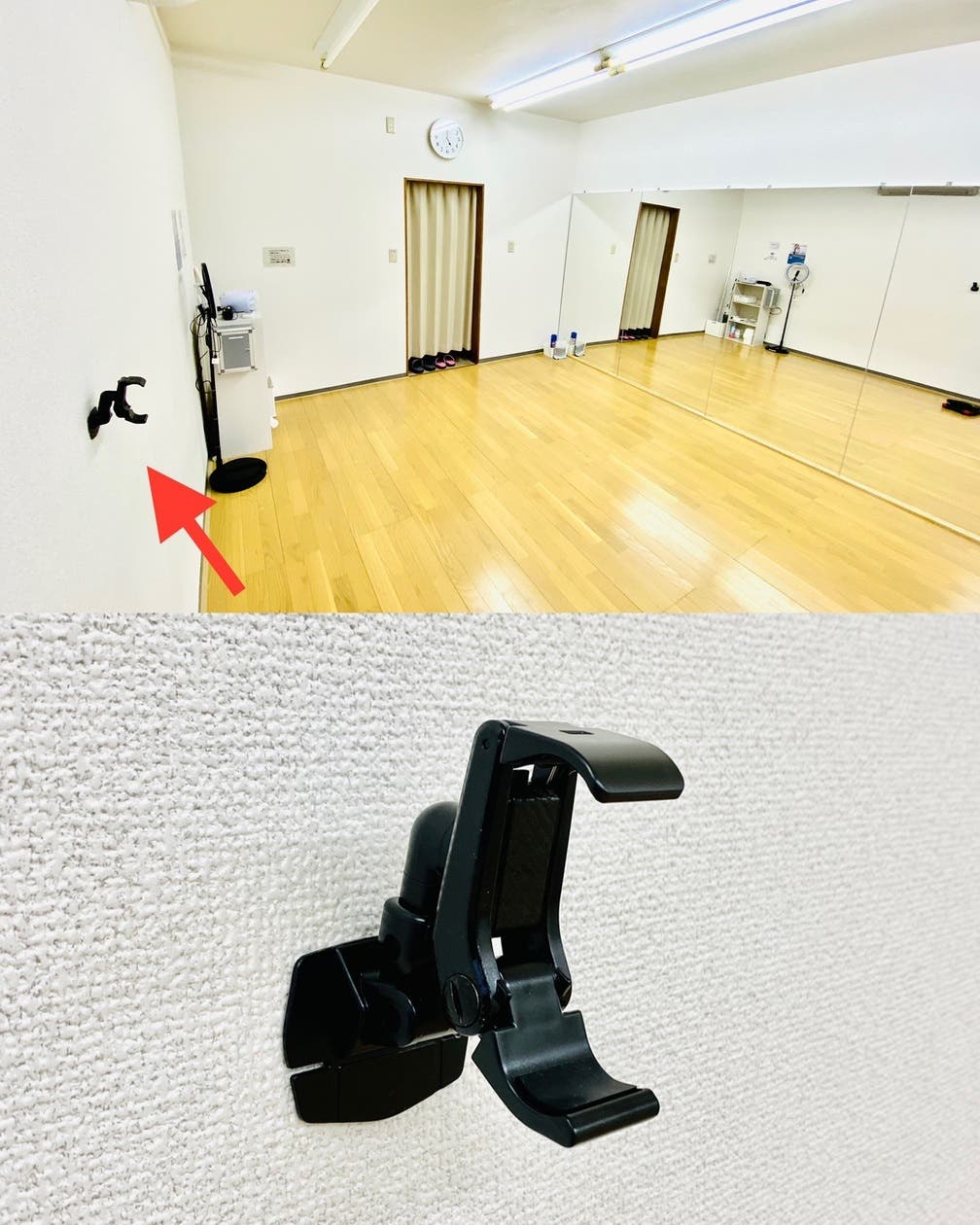 【中央区／味噌天神駅・新水前寺駅すぐ】大型鏡のあるダンススタジオ・ヨガ・レッスン・ワークショップ・余興練習用利用で安い。の写真9