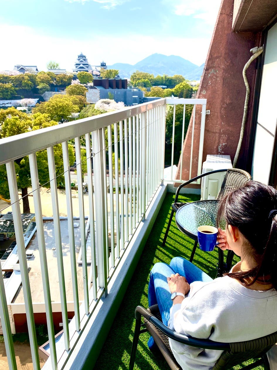 【個室！熊本城の展望抜群】カップル・女子会・ランチ会でも人気！撮影やビジネス会議室・オフィス用途【熊本市中央区・通町筋徒歩5分】の写真4