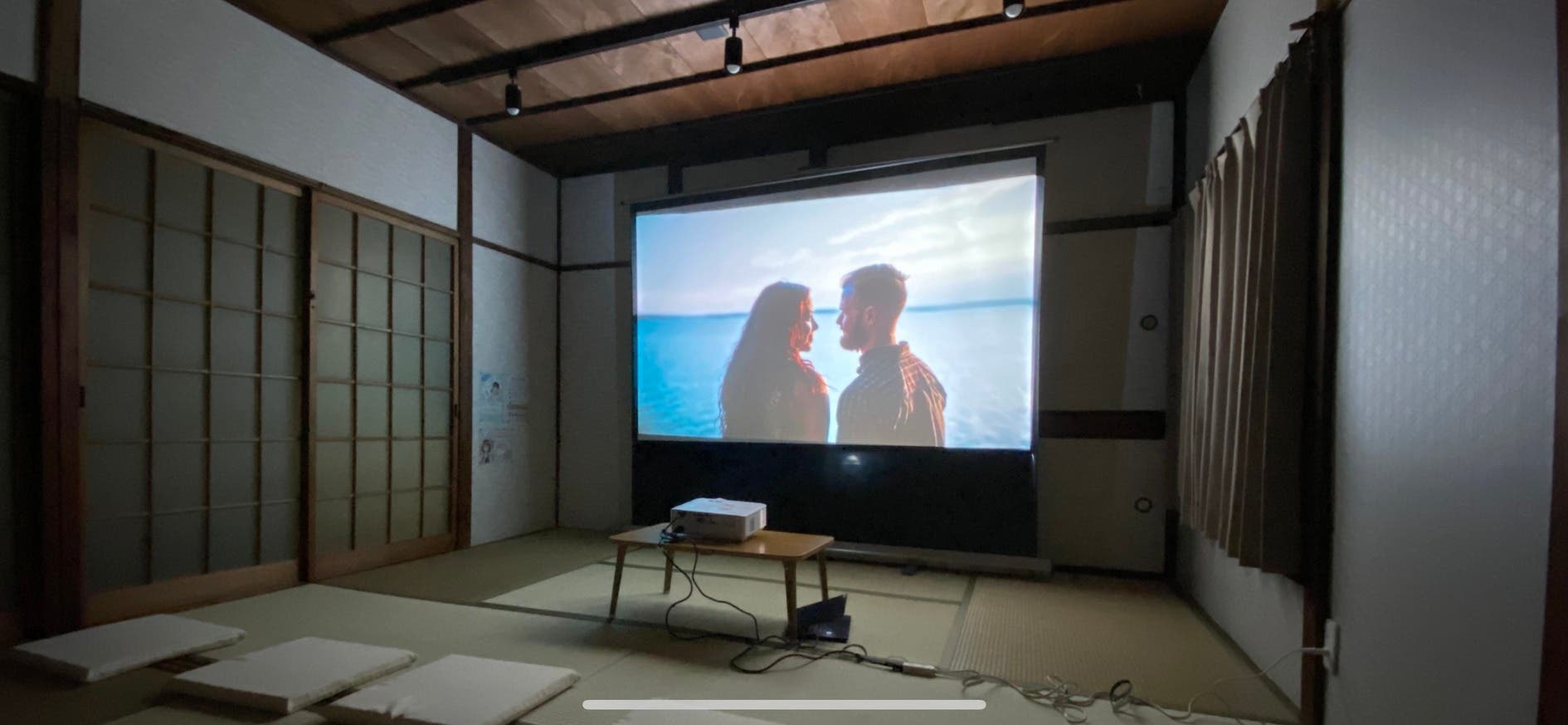 最大30人🆗3部屋まるごと👏北千住✨ 100㌅スクリーン推し活・LIVE鑑賞🎥お問合せ割❤️おうちデート/ヨガ会・サロン/光回線の写真7