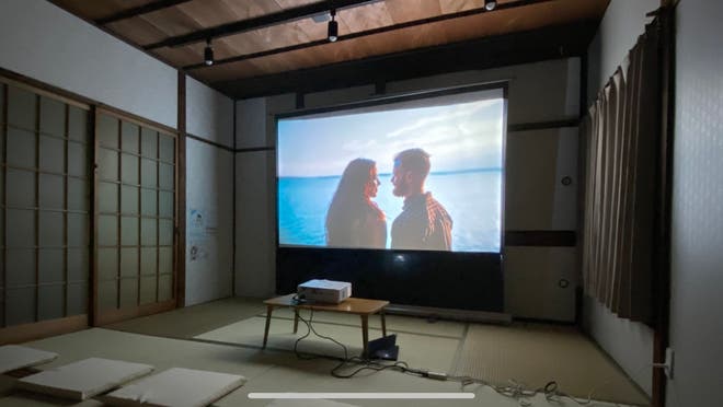 最大30人🆗3部屋まるごと👏北千住✨ 100㌅スクリーン推し活・LIVE鑑賞🎥お問合せ割❤️おうちデート/ヨガ会・サロン/光回線の写真7