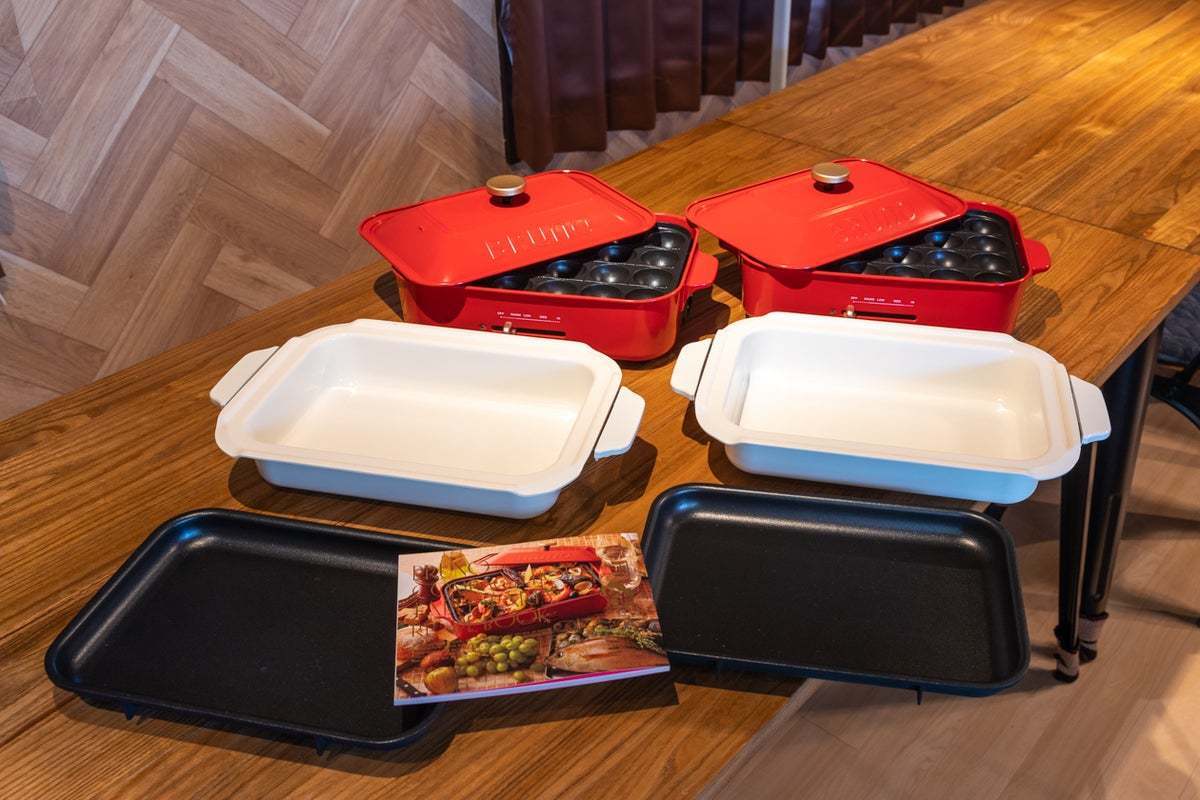 【Party調理器具🌟】BRUNOたこ焼き器（ホットプレート/ワッフルセット）の画像1