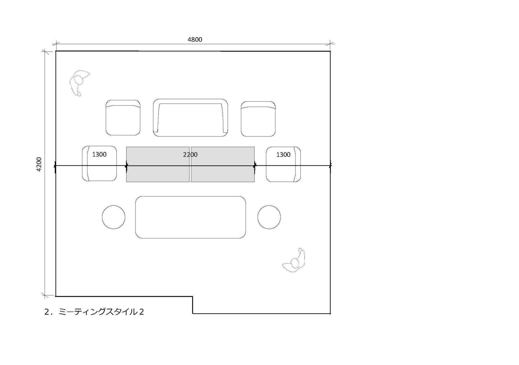 【錦糸町5分】 高速wifi💻3面が窓で換気良好🔄消毒液🈶✨TVモニタ📺室内広々👍LMスペース錦糸町の写真10