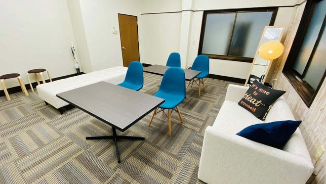 【錦糸町5分】 高速wifi💻3面が窓で換気良好🔄消毒液🈶✨TVモニタ📺室内広々👍LMスペース錦糸町の写真12