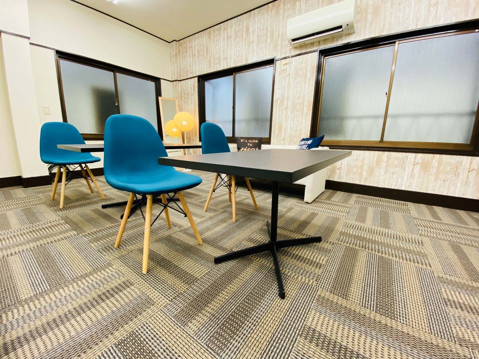 【錦糸町5分】 高速wifi💻3面が窓で換気良好🔄消毒液🈶✨TVモニタ📺室内広々👍LMスペース錦糸町の写真13