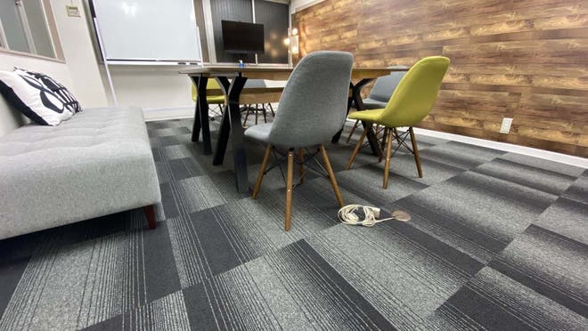 【八丁堀4分・新富町4分】貸し会議室💻2面窓で換気良好🔄✨広々上質な空間👍プロジェクター🈶LMスペース八丁堀の写真2