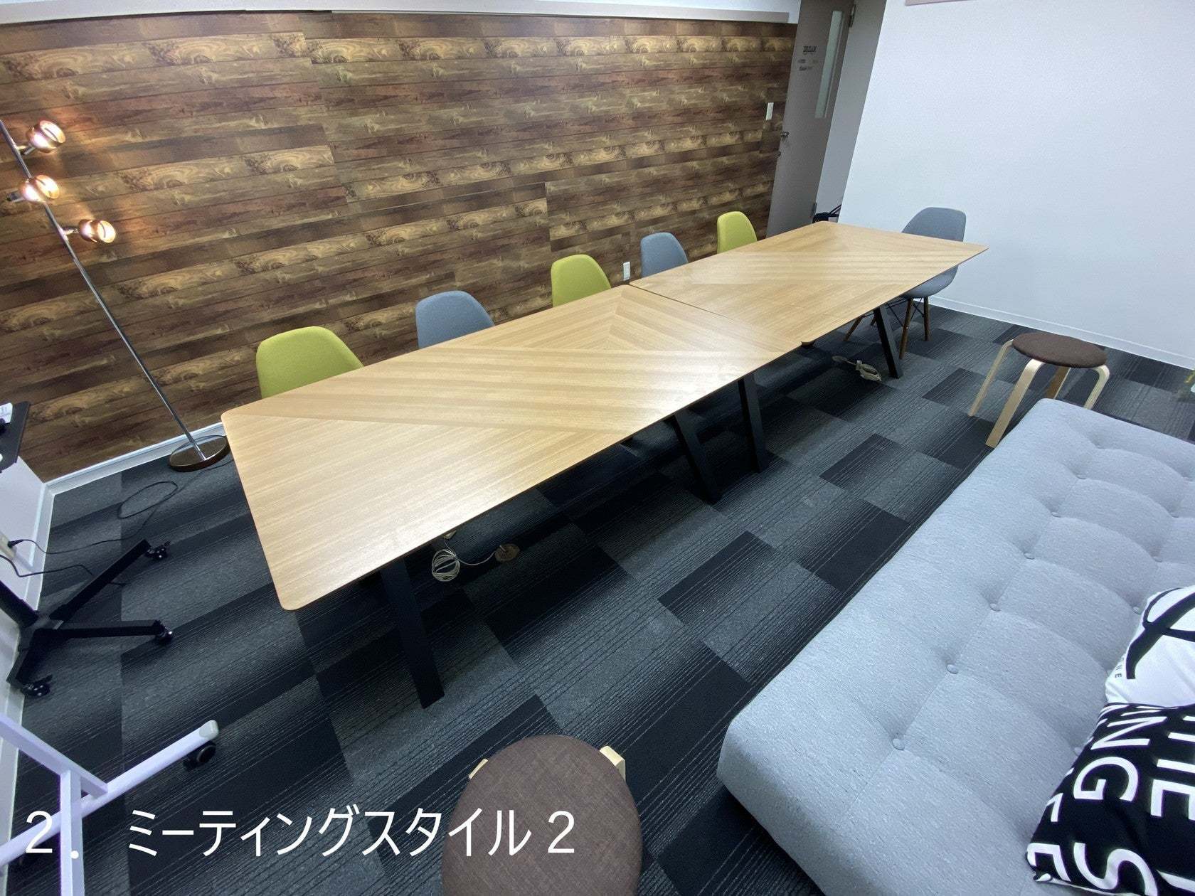 【八丁堀4分・新富町4分】貸し会議室💻2面窓で換気良好🔄✨広々上質な空間👍プロジェクター🈶LMスペース八丁堀の写真8