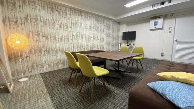 【東銀座4分・築地市場5分】ディスプレイ🈶貸し会議室💻大きな窓で換気良好🔄✨プロジェクタ📺LMスペース東銀座の写真5