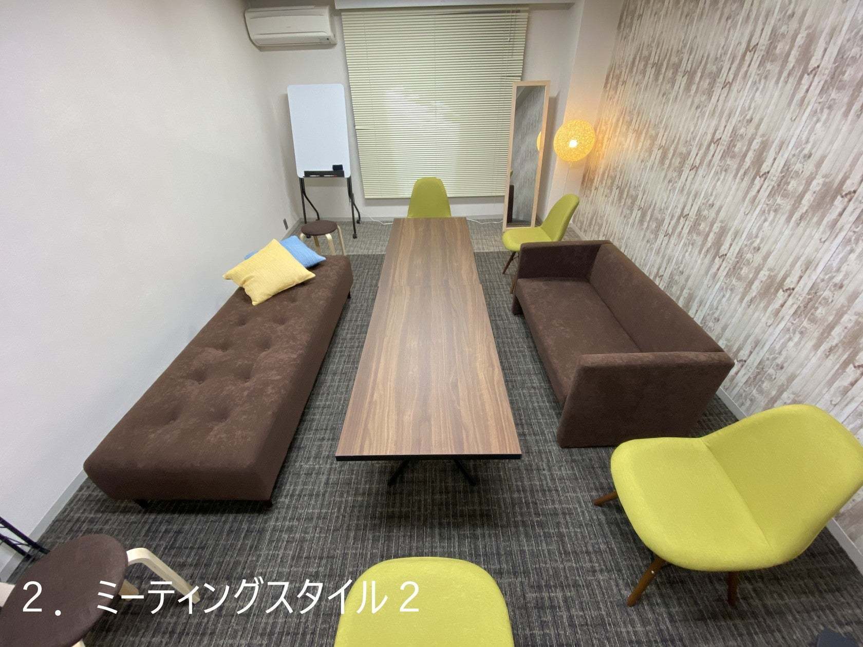 【東銀座4分・築地市場5分】ディスプレイ🈶貸し会議室💻大きな窓で換気良好🔄✨プロジェクタ📺LMスペース東銀座の写真9