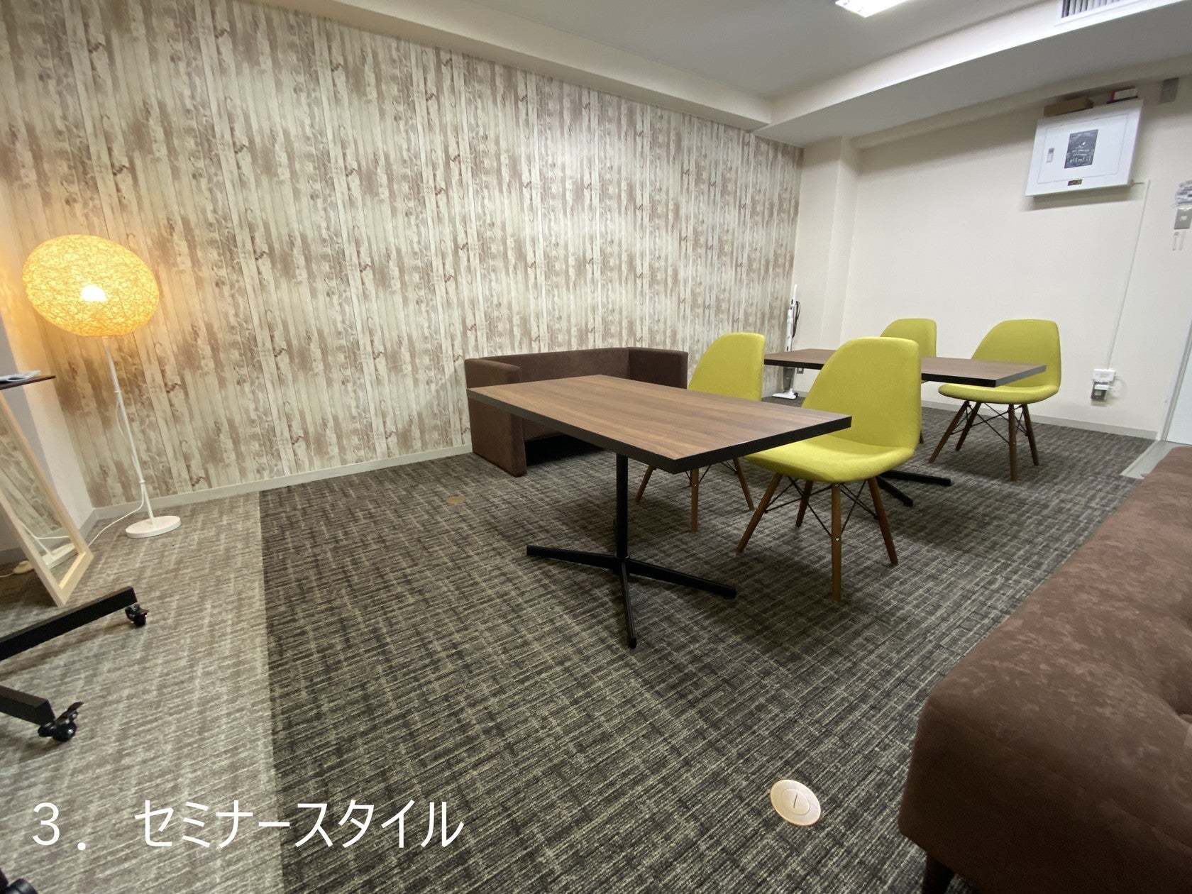 【東銀座4分・築地市場5分】ディスプレイ🈶貸し会議室💻大きな窓で換気良好🔄✨プロジェクタ📺LMスペース東銀座の写真13