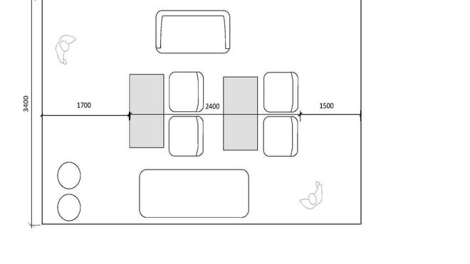 【東銀座4分・築地市場5分】ディスプレイ🈶貸し会議室💻大きな窓で換気良好🔄✨プロジェクタ📺LMスペース東銀座の写真14