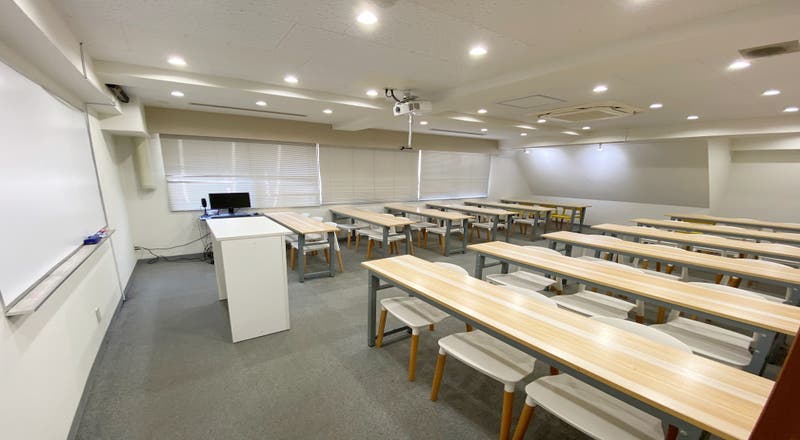 【八重洲市ヶ谷ビル】市ヶ谷駅徒歩3分！最大36名着席可能｜セミナー・会議室に使える広々会議室｜3D[16]