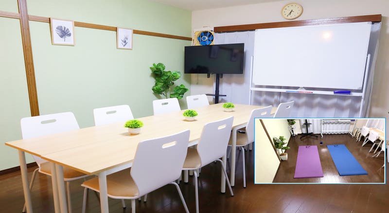 WiFi・大型モニター全て無料！ 会議・勉強会・ボードゲーム・研修・動画配信・女子会・懇親会など