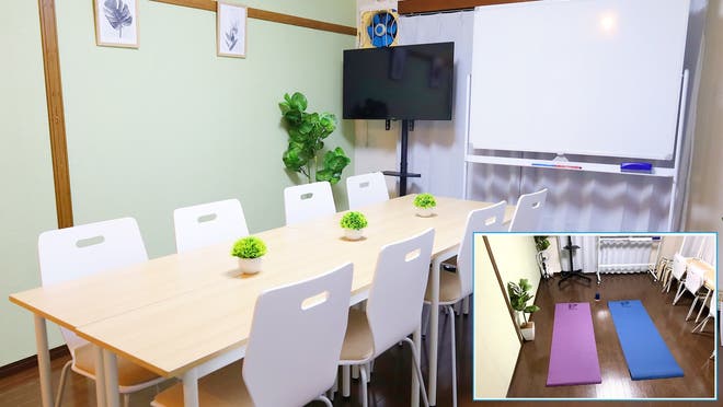 WiFi・大型モニター全て無料! 会議・勉強会・ボードゲーム・研修・動画配信・女子会・懇親会などの写真1