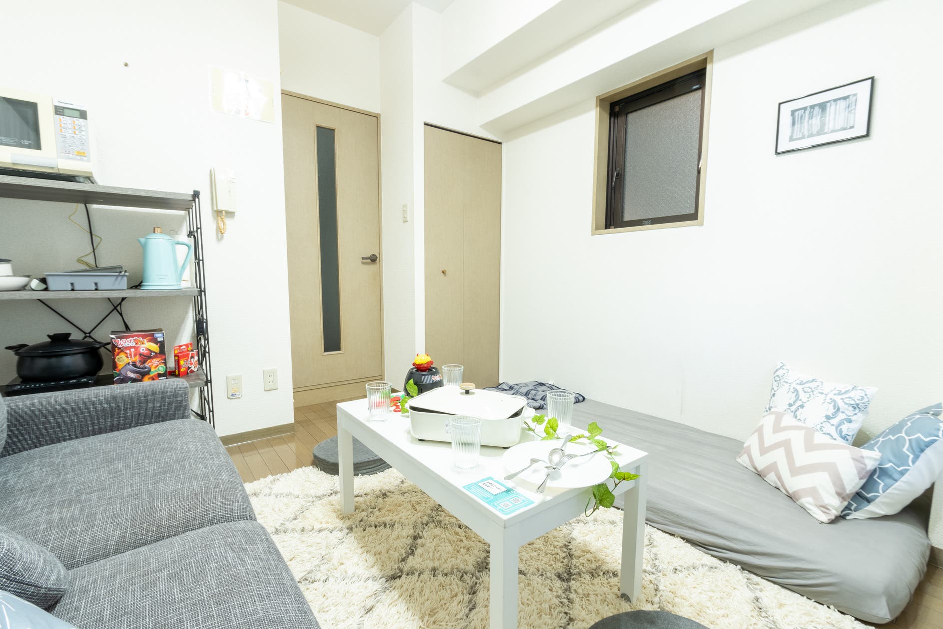 【大阪/梅田】超好立地☆直前🈹おうちデート・女子会に🌸くつろぎ空間✨ゴミ捨て可🌈コンビニ前／ラシエの写真5