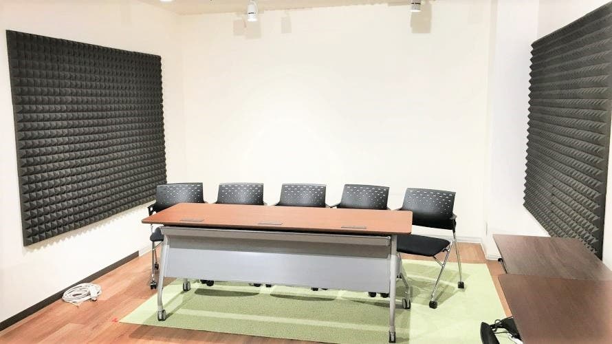 【！20%OFF実施中！】溜池山王駅徒歩1分の撮影・配信スタジオ　雑音なし/収録/撮影/機材付き/商用利用可【RoomA】の写真5