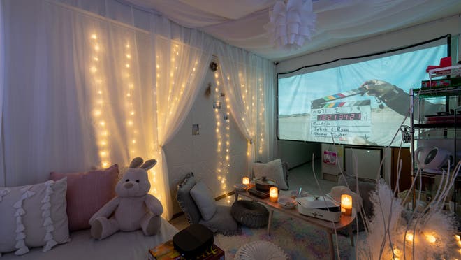 駅徒歩5分🐾24H営業⌚セブン2分👣始発待ちOK🚉ごろ寝まったりプライベートシネマ🌃ドンキ4分👍の写真2