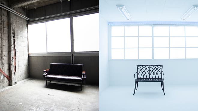 【トランバネーロ/ JR赤羽9分】2F、3F、屋上を全て貸切!真っ白な白ホリ風フロア/廃墟感たっぷりなコンクリフロアの写真1