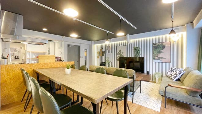 《LVB銀座東2》新富町徒歩40秒/最大14名/キッチン付会議室/パーティスペース/Wifi・人気ゲーム・Netflix利用可の写真5