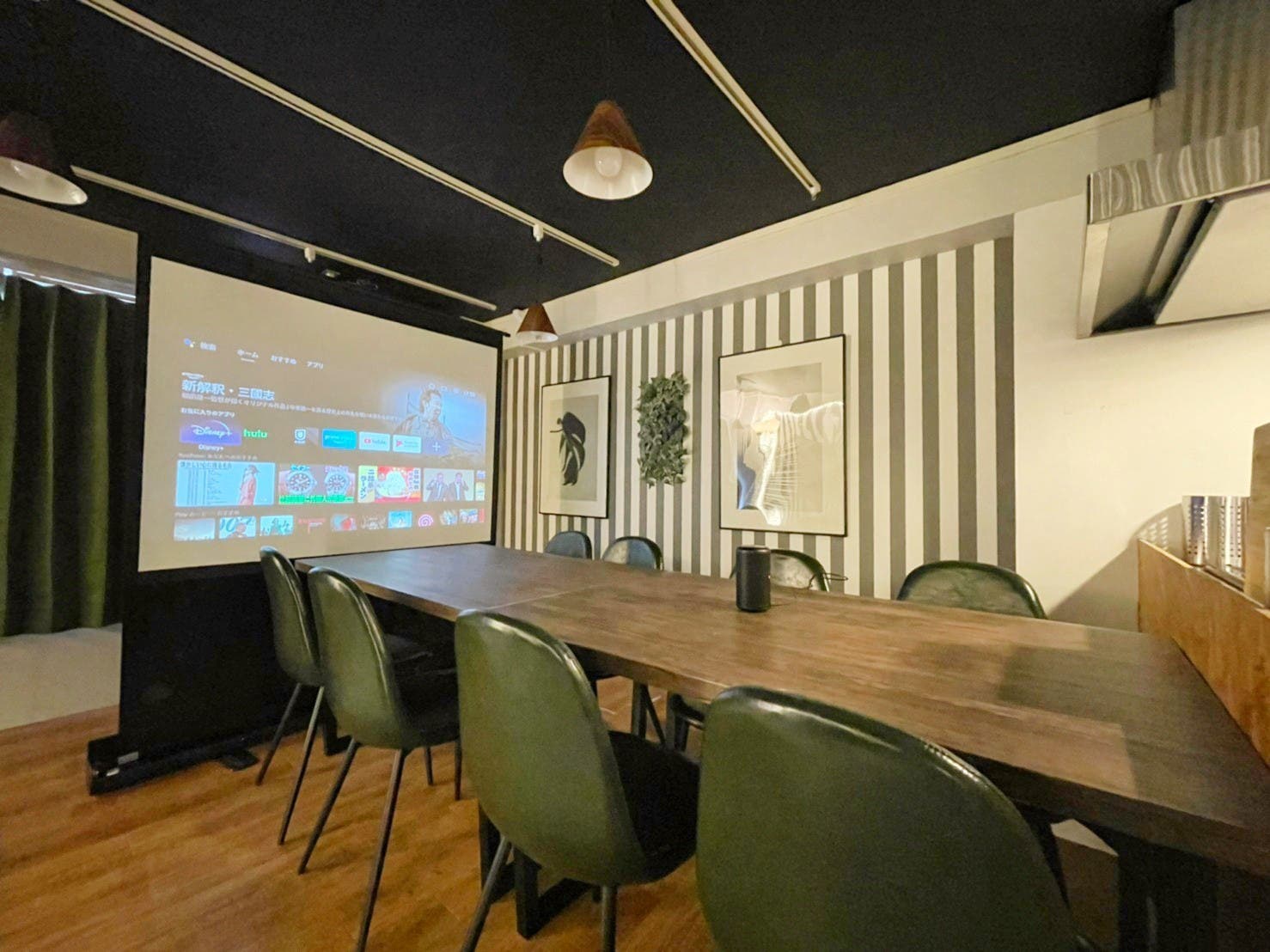 《LVB銀座東2》新富町徒歩40秒/最大14名/キッチン付会議室/パーティスペース/Wifi・人気ゲーム・Netflix利用可の写真9