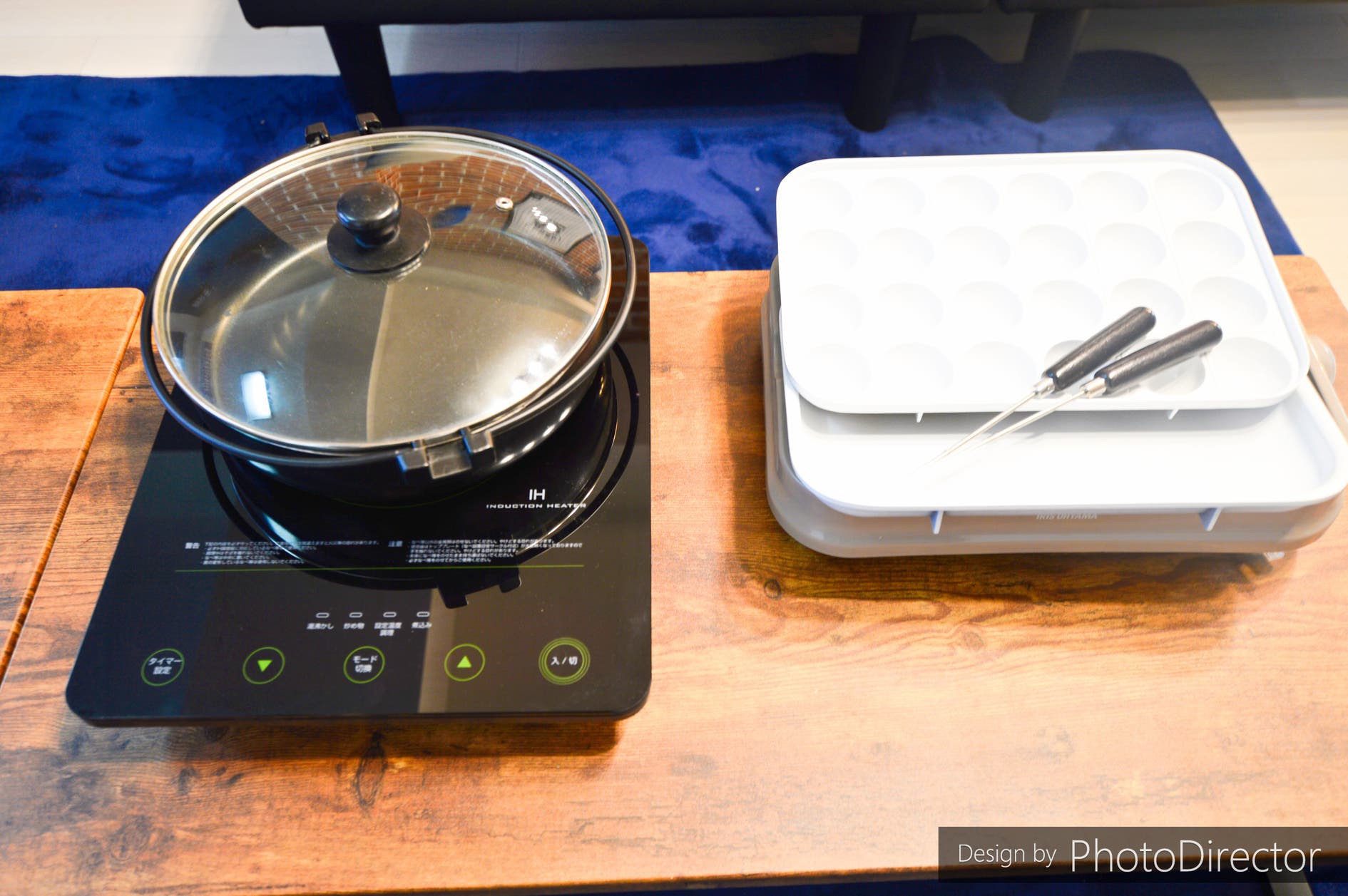 キッチン利用🍽🧂（IH鍋コンロセット🍲付き）　※食器を使う場合は「食器利用」も選択の画像3