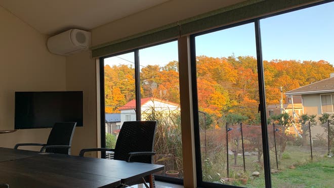 仙台中心部からほど近く、緑が広がる明るく清々しい空間で、撮影、リモートワーク、会議などに。の写真5