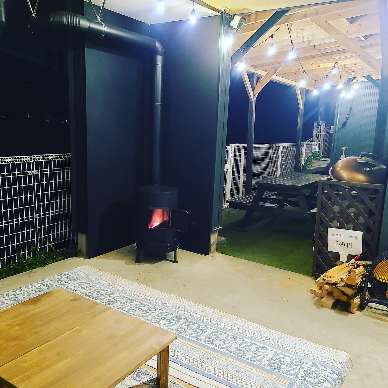 【新設】薪ストーブご利用プランの画像3