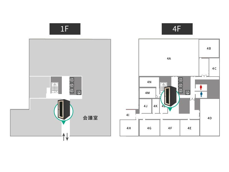 ＜RemoteworkBOX TKP市ヶ谷カンファレンスセンター4階【No.2】＞完全個室⭐️/ 2時間以上の利用でお得！の写真5