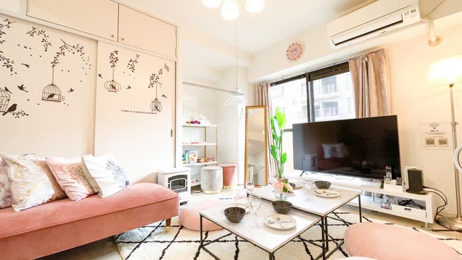 🎄Xmasツリー設置🎄矢場町駅徒歩3分🌸最大15名⭐️キッチン広々/忘・新年会/推し会/子連れママ会/誕生日会🎂パーティの写真1