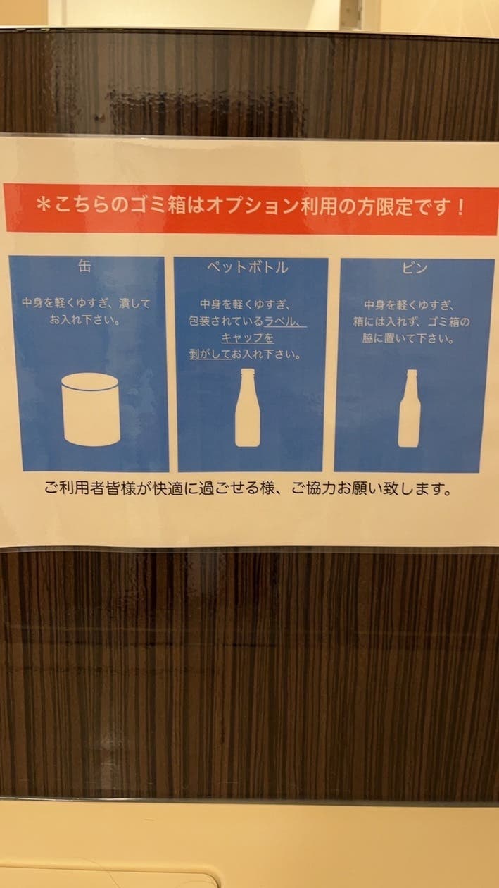 缶、ビン、ペットボトルゴミ箱利用の画像2