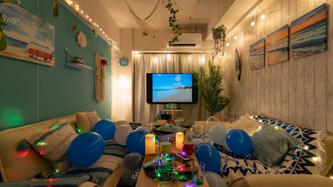 西海岸テイスト🏖 🚋駅バス近🚌✨大人気ゲーム機🎮神サイズTV📺ゴミ捨オプ有り✨の写真5