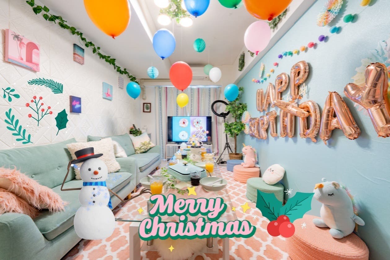 ✨推し活に最適✨100インチプロジェクター🌟横浜駅9分✨🎮動画視聴可✨ゴミ捨可の写真2