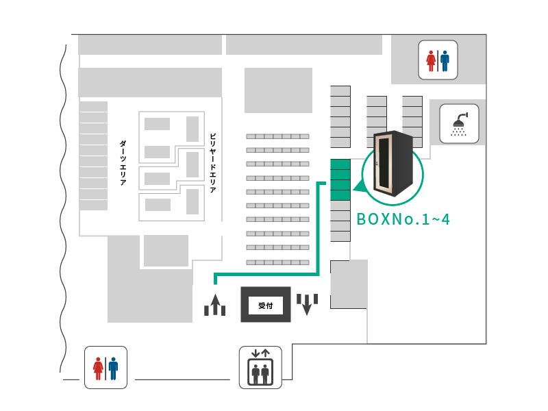 ＜RemoteworkBOX 自遊空間BIGBOX高田馬場店【No.1】＞24H営業！Wi-Fi無料！2時間以上の利用でお得！の写真12