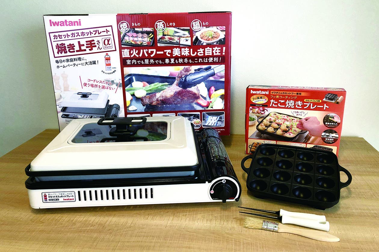 カセットコンロ&ホットプレート&たこ焼きプレート＆鍋（カセットガスボンベはご持参ください）の画像1