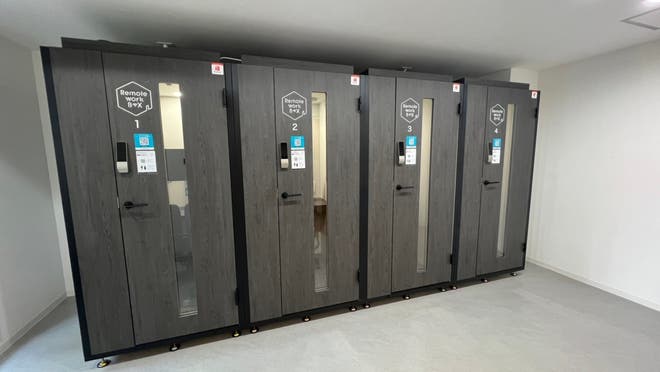 <RemoteworkBOX 西新宿Aビル店【No.2】>完全個室⭐️Wi-Fi無料!/ 2時間以上の利用でお得!の写真3