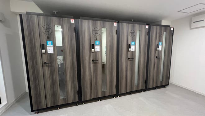 <RemoteworkBOX 西新宿Aビル店【No.6】>完全個室⭐️Wi-Fi無料!/ 2時間以上の利用でお得!の写真1