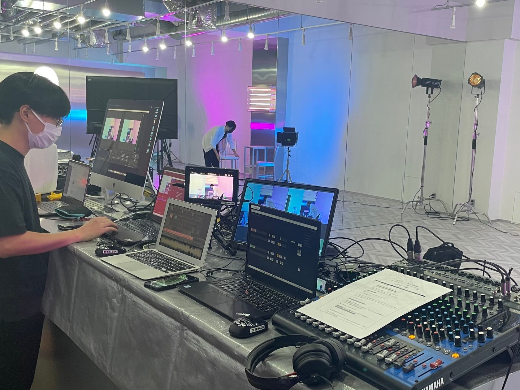 【中目黒駅90秒お洒落で映える大型スタジオ】大きな鏡/テレビ収録/動画撮影/ライブ配信/ダンス/講演/高音質/24時間可の写真13