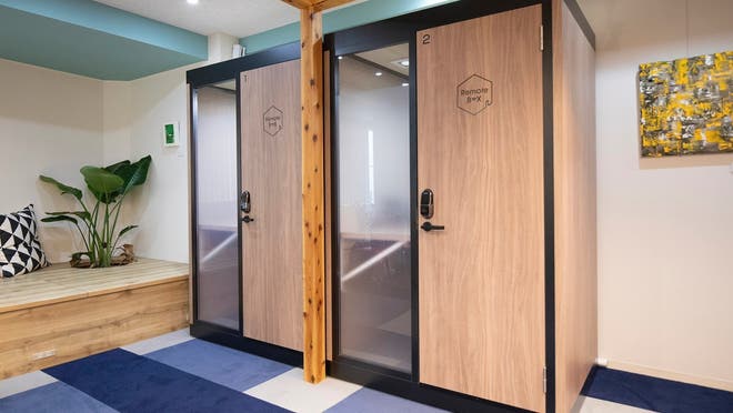 <RemoteworkBOX いいオフィス浜松町店【No.2】>完全個室⭐️Wi-Fi無料!テレワーク/Zoom/自習の写真1