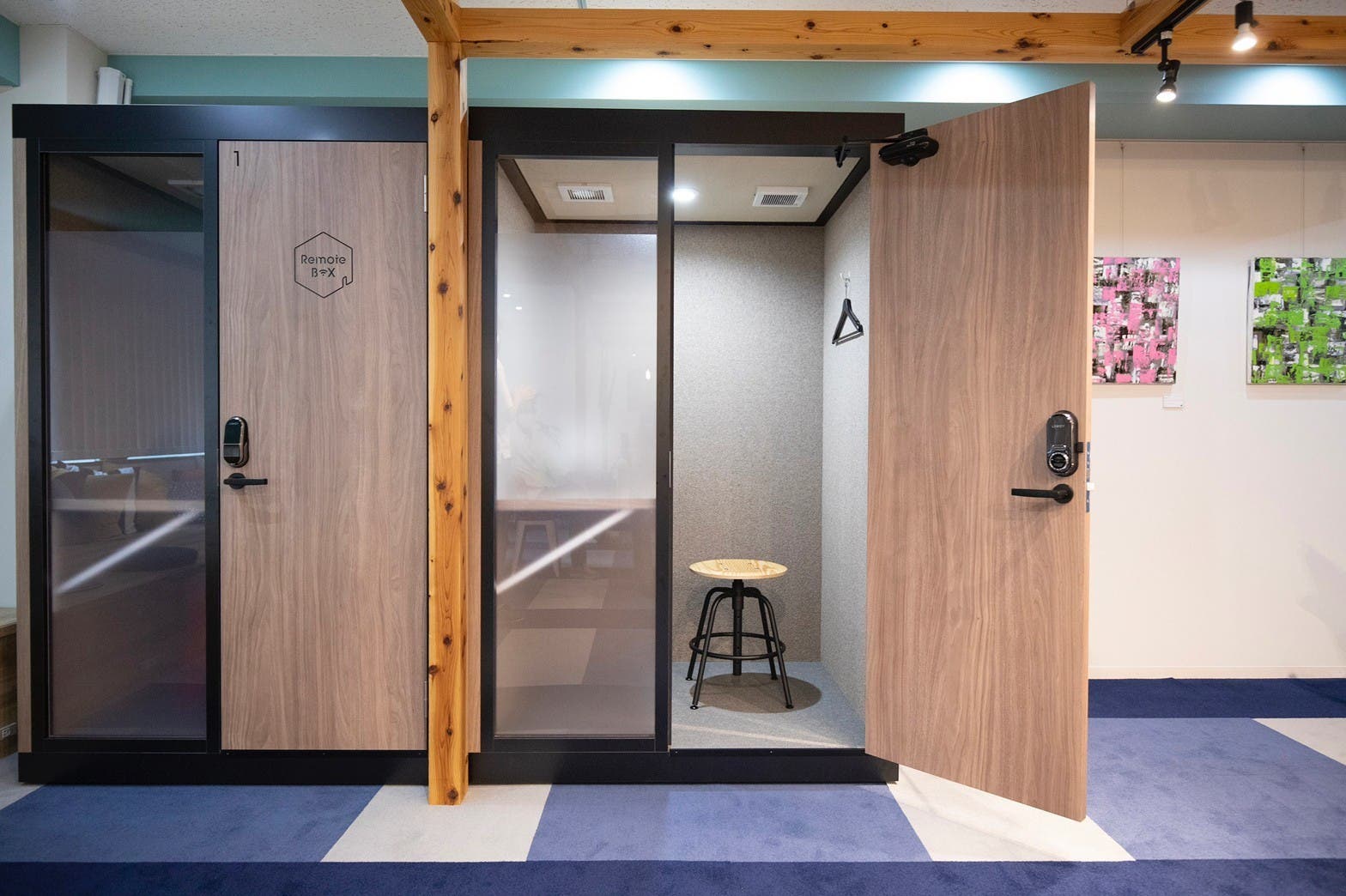 ＜RemoteworkBOX いいオフィス浜松町店【No.2】＞完全個室⭐️Wi-Fi無料！テレワーク/Zoom/自習の写真3