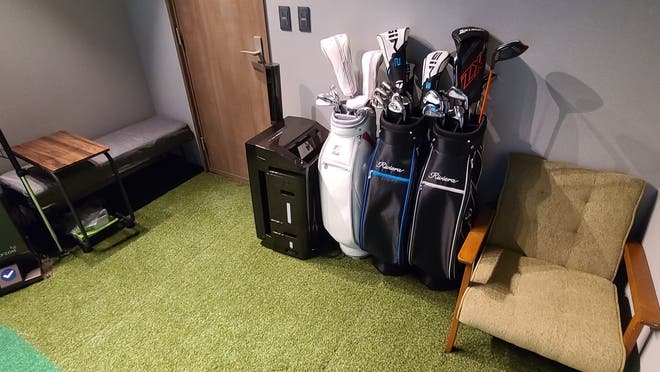 【渋谷駅🚶6分】ゴルフシュミレーターGDR✨スリクソン ZX7⛳無人インドアゴルフ cosorenの写真4