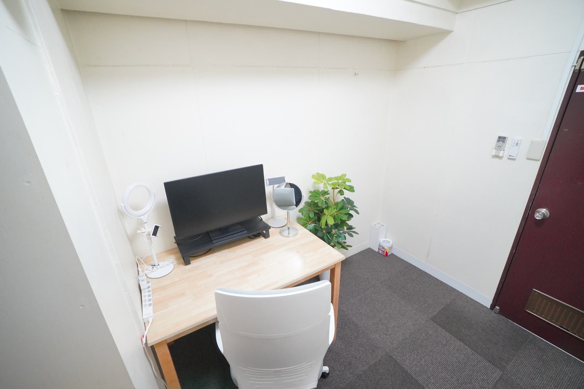 ＜名古屋ミニマル206＞駅近🚃Wi-Fi📶モニター🖥リモートワーク/ZOOM/Web会議,面接の写真5