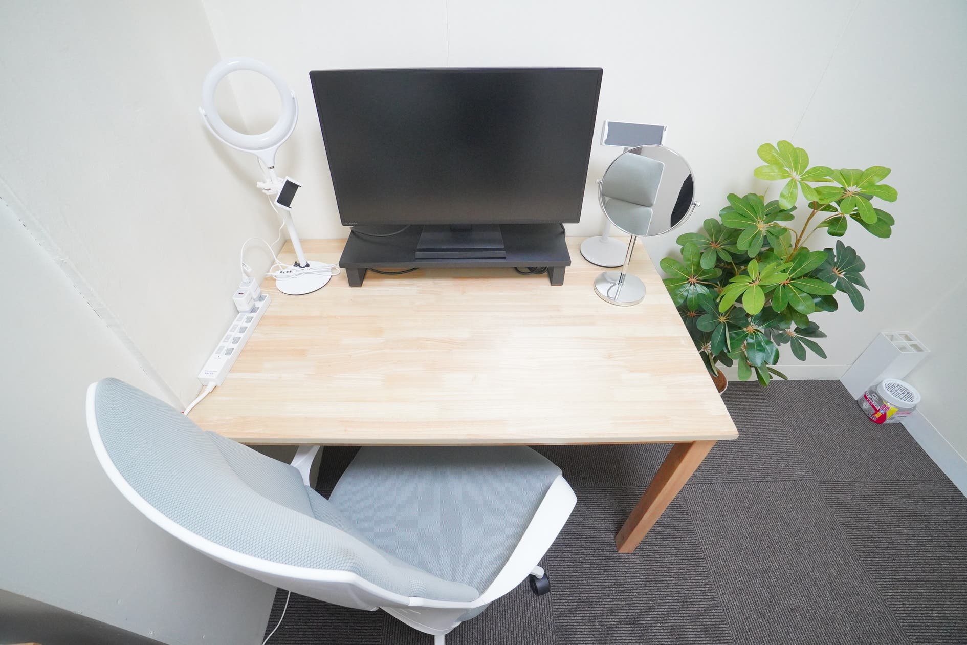 ＜名古屋ミニマル206＞駅近🚃Wi-Fi📶モニター🖥リモートワーク/ZOOM/Web会議,面接の写真6